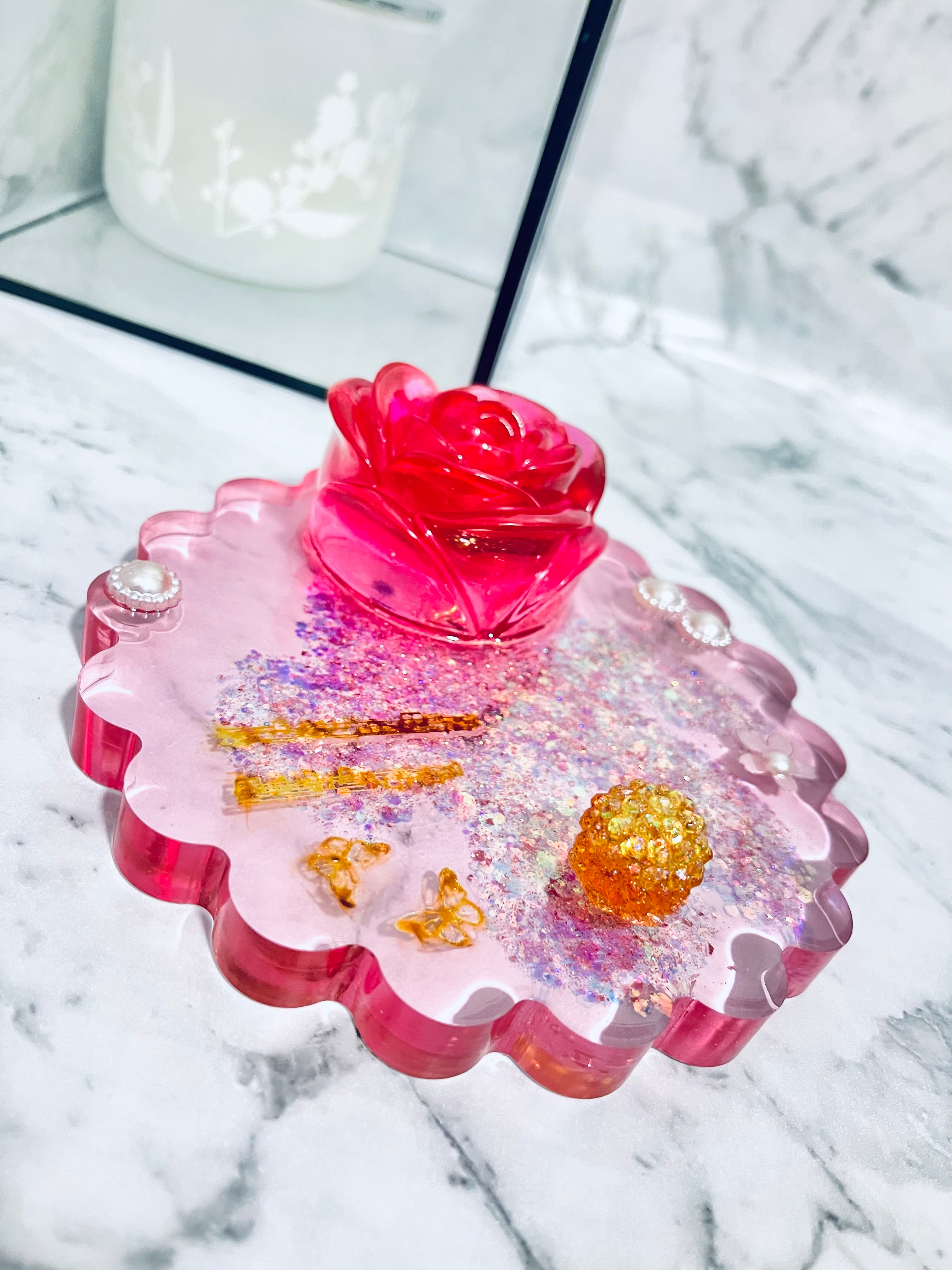 Creative Resin - Flower Phone Stand – Ms Cute Studio